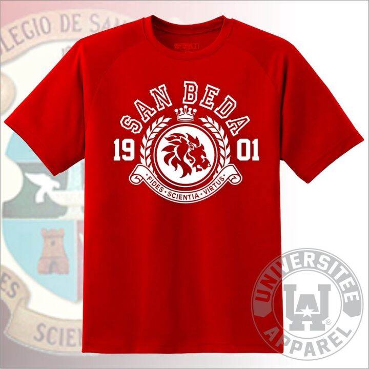 San Beda University Shirt San Beda College T Shirt San Beda Red Lions ...