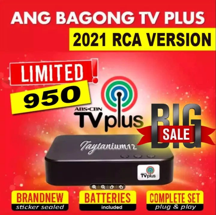 ABS CBN TV plus 2021 Brandnew Complete Set SPECIAL SALE! | Lazada PH