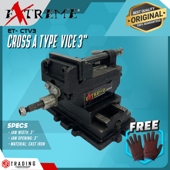 EXTREME Cross A Type Vise 3 | 4 | 5 Inches High Quality With FREEBIES ♦ ...