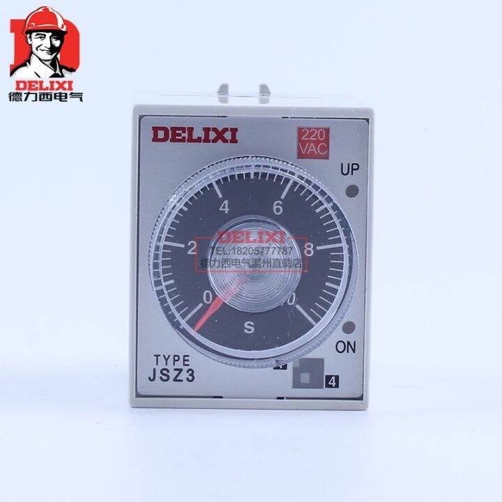 Delixi power-on delay time relay JSZ3A 12v 24v380v220v delay timer ST3PA | Lazada PH