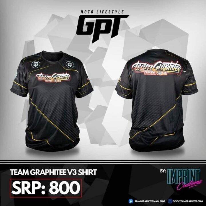 TEAM GRAPHITEE FULL SUBLIMATION V3 | Lazada PH