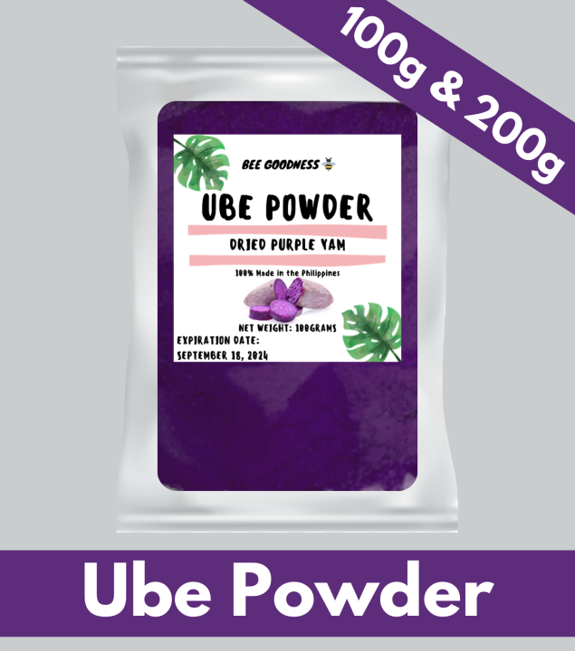 100% Natural Philippine Ube Powder Purple Yam Powder for baking ...