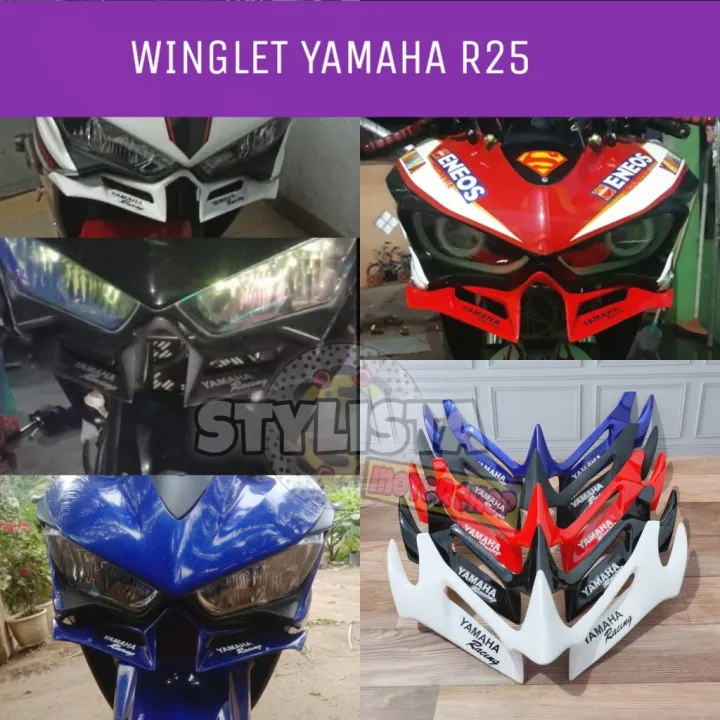 WINGLET R25 WINGLET YAMAHA R25 | Lazada Indonesia