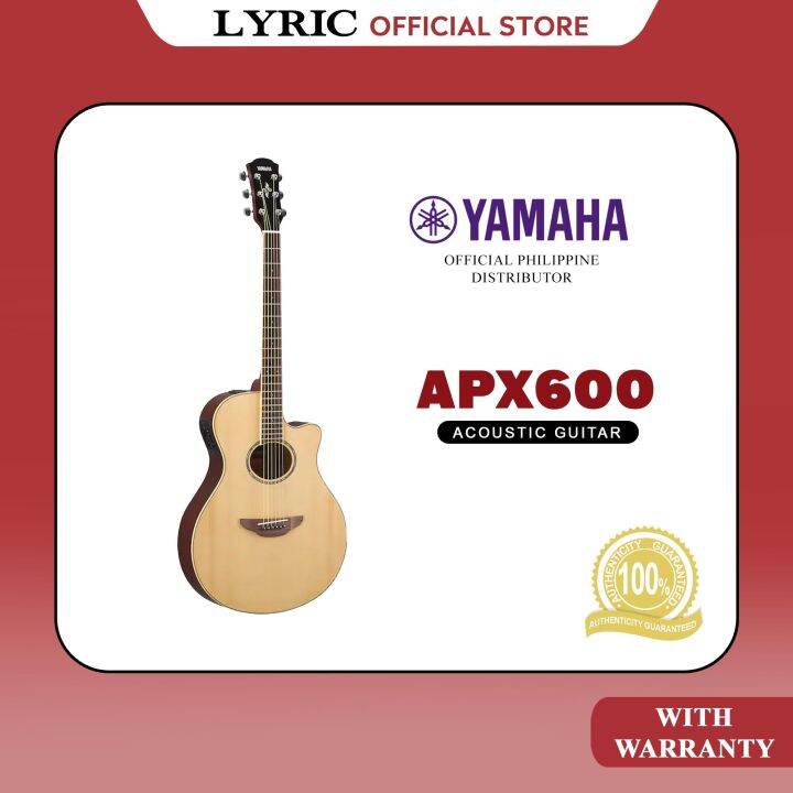Yamaha APX-600 (Electric/Acoustic Guitar) | Lazada PH