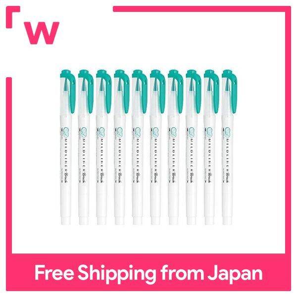 Zebra Highlighter Mildliner Blush Mild Summer Green 10 B-WFT8-MSG | Lazada PH