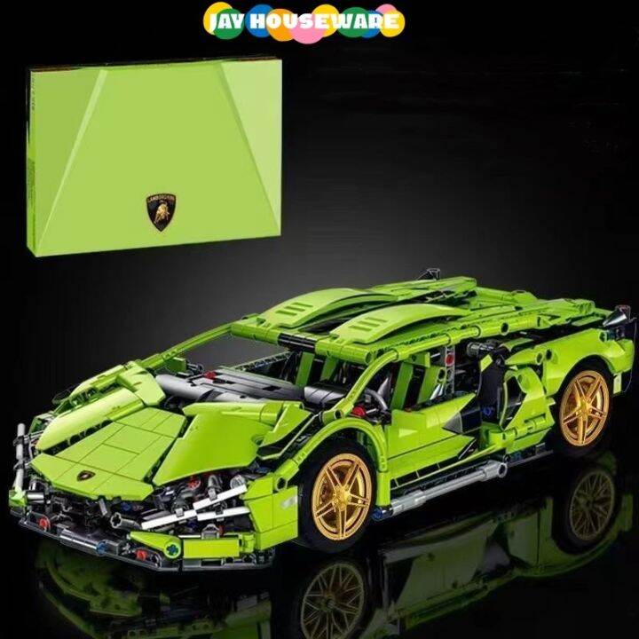 Compatible Technic Set Lamborghini Building Blocks Car Big Size Model ...