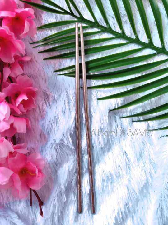 Sumpit Stainless Korea | Sumpit Jepang | Sumpit Makan | Sumpit Besi ...