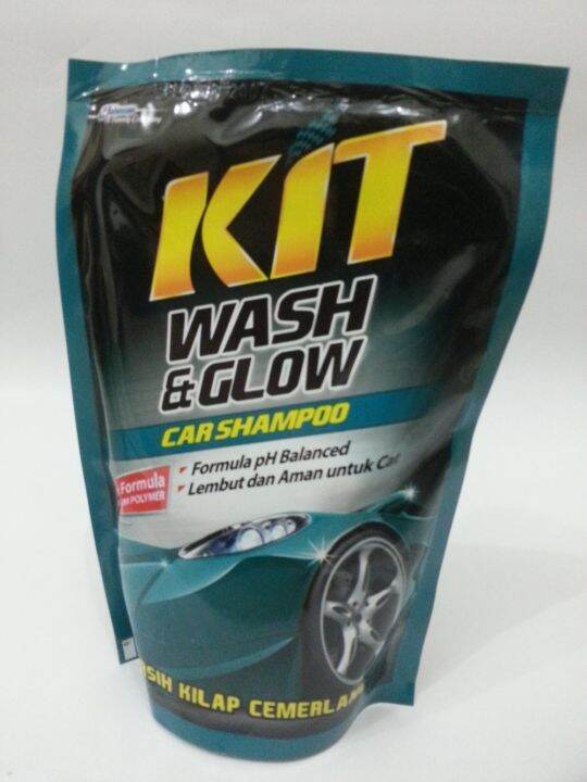 Shampo Sampo Mobil Kit Wash & Glow Car Shampo 400ml | Lazada Indonesia