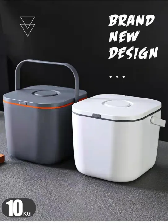 LOYALISTS 10KG Rice Storage Container Insect-Proof And Moisture-Proof ...