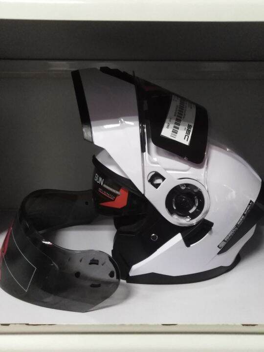 Sec Rise V2 Modular Dual Visor with Extra Smoke Lens | Lazada PH