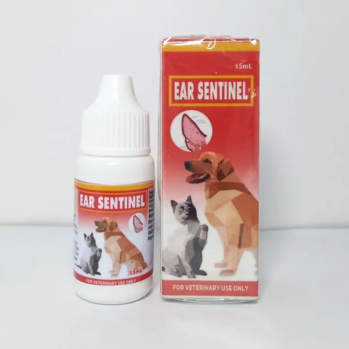 [VET SUPPORT] EAR SENTINEL 15mL / Ear Drop for Cats & Dogs / Gamot sa ...