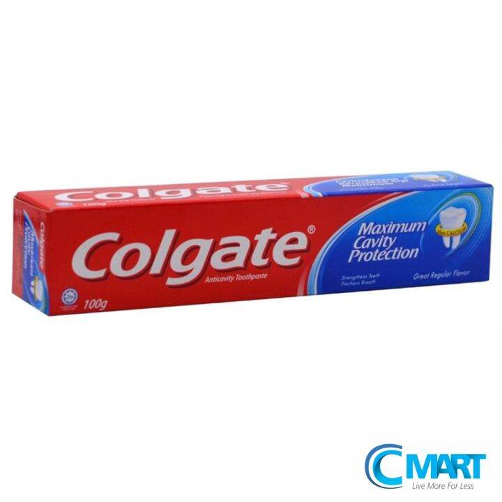Colgate Toothpaste Maximum Cavity Protection Great Regular Flavor 100GM ...