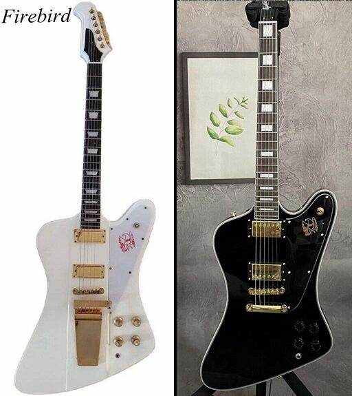 Custom Shop Gibson Firebird Electric Guitar One Piece Body 2 Humbucker ...