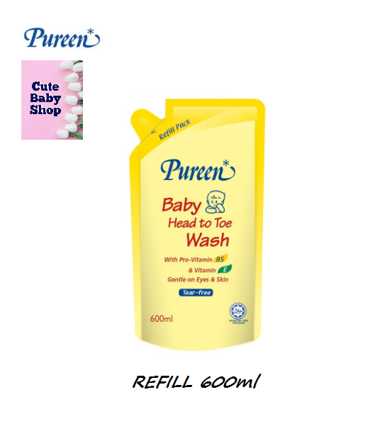 PUREEN HEAD TO TOE WASH REFILL (600ml) | Lazada