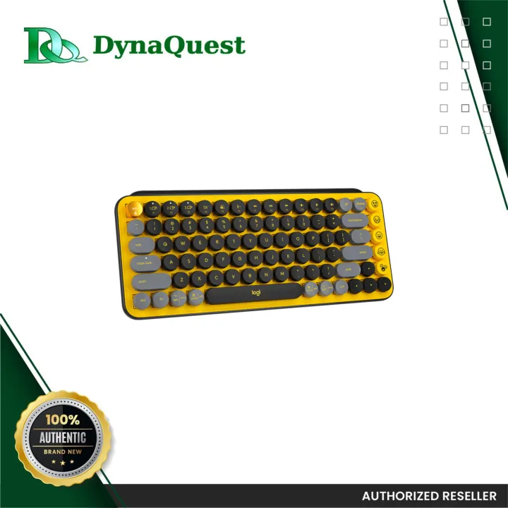 Logitech POP KEYS Wireless Keyboard with Customizable Emoji BLAST ...