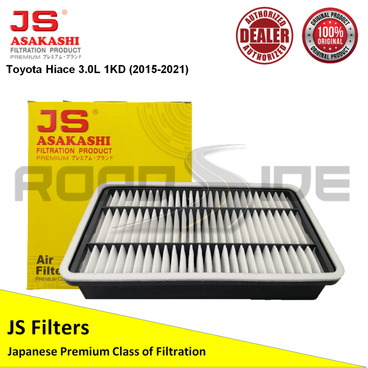 JS Asakashi Engine Air Filter for Toyota Hiace 3.0L 1KD (2015-2021 ...