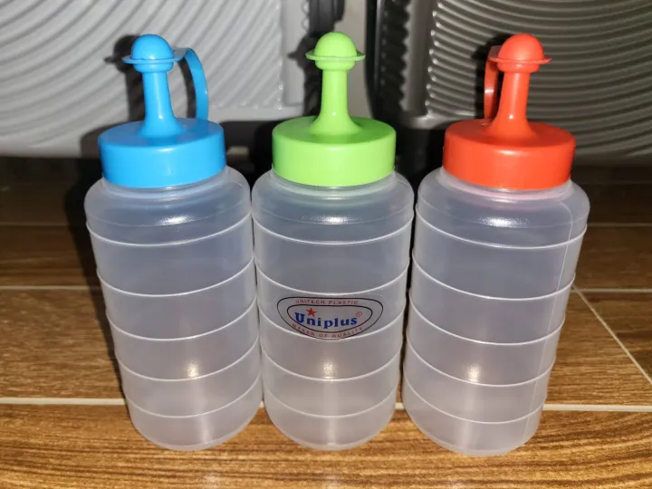 clear liquid dispenser / syrup container / condiments bottle - lugaw ...
