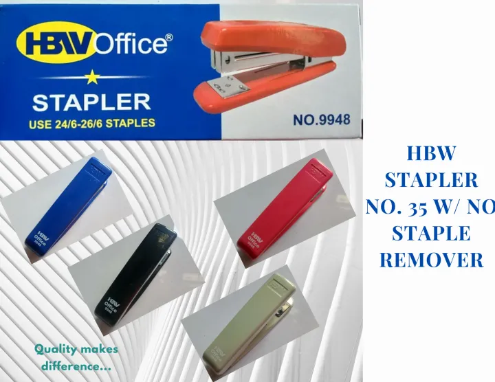 HBW Stapler | Lazada PH