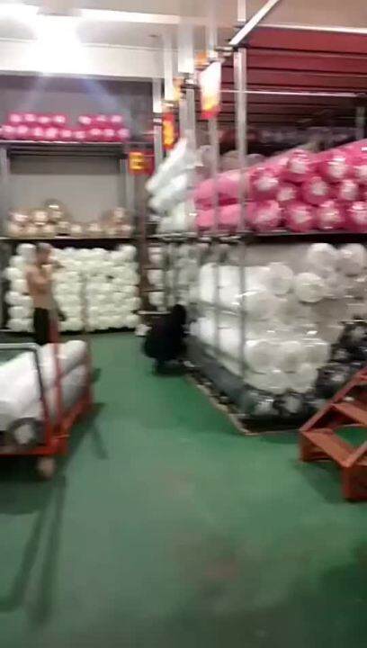 （HOT)75D ผ้าโพลีเอสเตอร์สองด้านผ้าถักผ้าแผ่นเรียบผ้าซับใน Hanfu ผ้าฐานคอมโพสิตผ้าถักด้านซ้าย ...