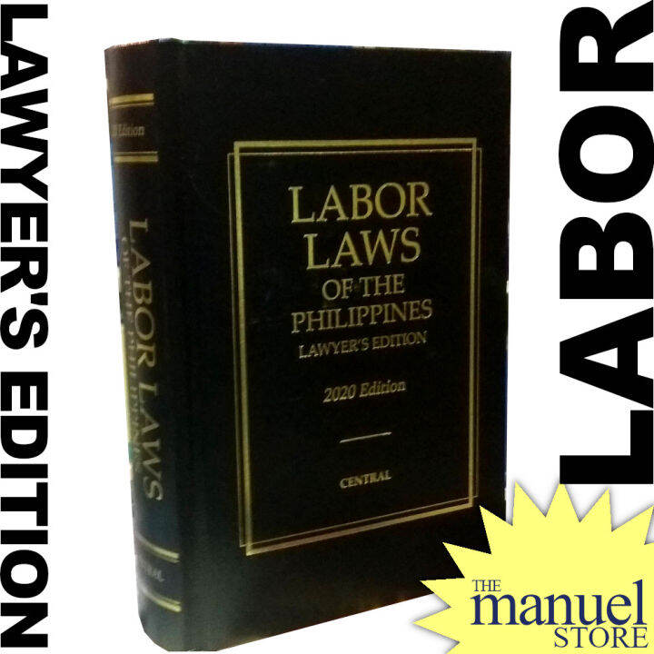 Codal (Central, Big) (2020) - Labor Laws - Lawyer's Edition - Code of ...