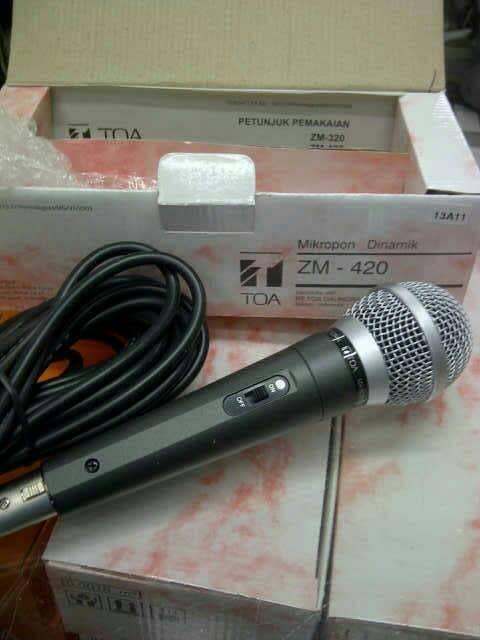 TOA ZM-420 Dynamic Microphone | Lazada Indonesia