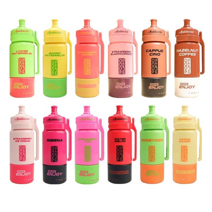 Enjoy Aladin Pro V2 9000 puffs (legit) rechargeable | Lazada PH