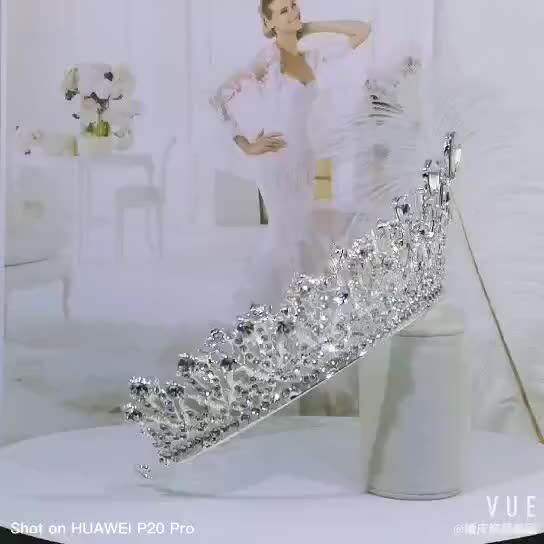Royal Crystal Baroque Wedding Bridal Pageant Princess Crown | Lazada PH