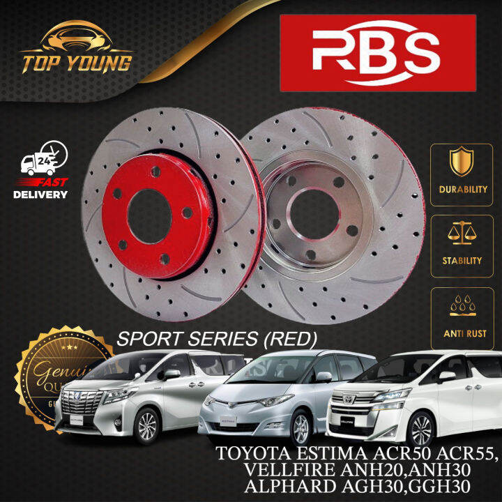 RBS TOYOTA ESTIMA ACR50 ACR55 VELLFIRE ANH20 ALPHARD GGH25 FRONT ...