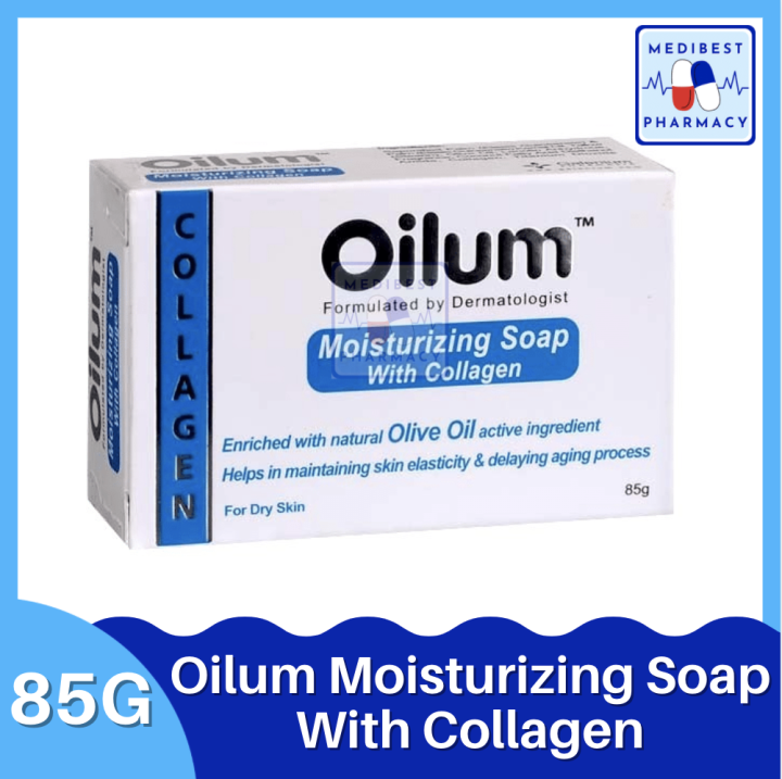 Oilum Moisturizing Soap with Collagen (85G) | Lazada