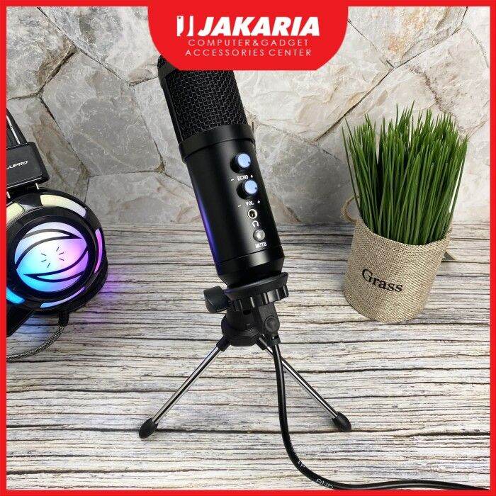 Mic Condenser USB Cardioid Murah Berkualitas Microphone M-Tech UK-100 ...
