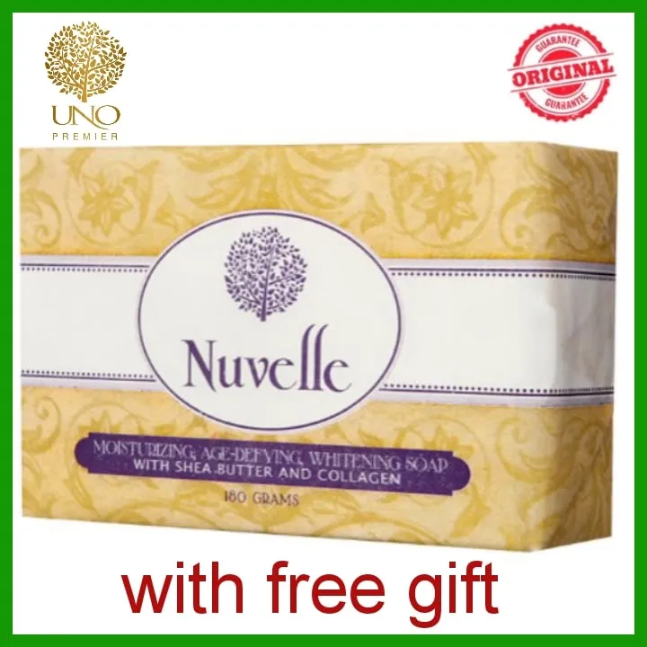 UNO Nuvelle Moisturizing pure vegetable soap (180 g.) with free gift ...