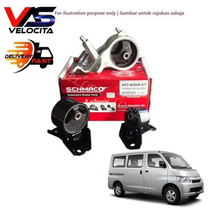 SCHMACO ENGINE MOUNTING SET DAIHATSU GRAN MAX S402 | Lazada