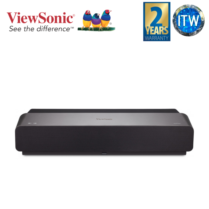 Viewsonic PRJ X1000-4K+ 4KR HDR Ultra Short Throw Smart LED Soundbar ...