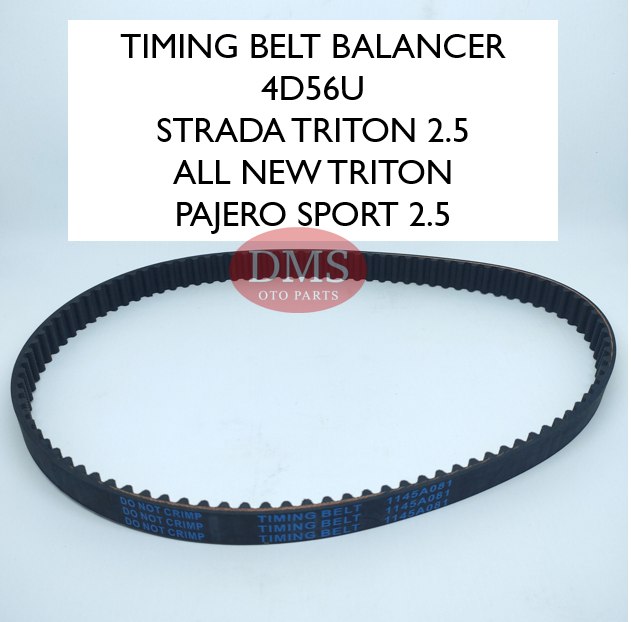 TIMING BELT PENDEK STRADA TRITON 2.5 PAJERO SPORT 2.5 BELTING BALANCER ...