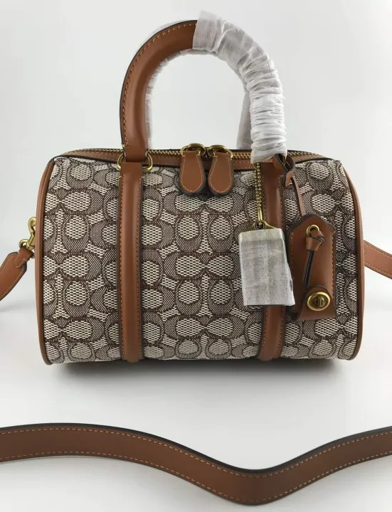 Coach Ruby Satchel 25 In Signature Textile Jacquard | Lazada PH