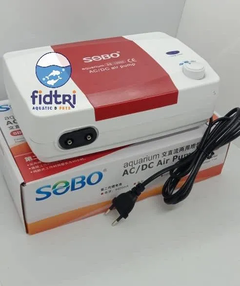 AP1000 AIR PUMP 2 x 5L/Min 12W DOUBLE OUTPUT ACDC RECHARCABLE AQUARIUM ...