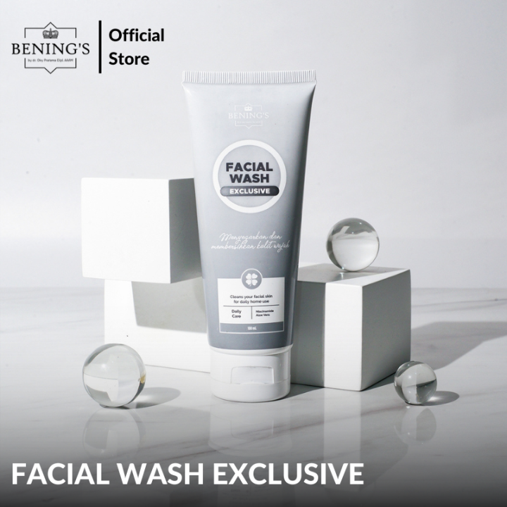 Facial Wash Exclusive Benings Skincare by Dr Oky (Benings Clinic) Aloe ...