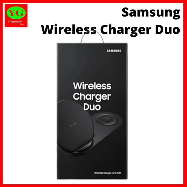 Samsung Wireless Charger Duo, Black (EP-N6100) | Lazada Singapore