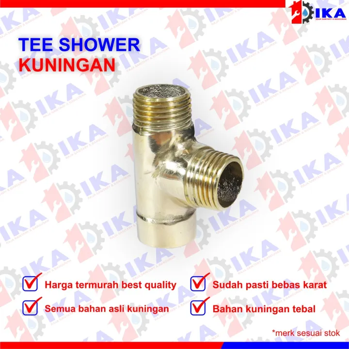 TEE SHOWER KUNINGAN / T KRAN / CLOSET TEE KRAN SAMBUNGAN T SHOWER TE ...