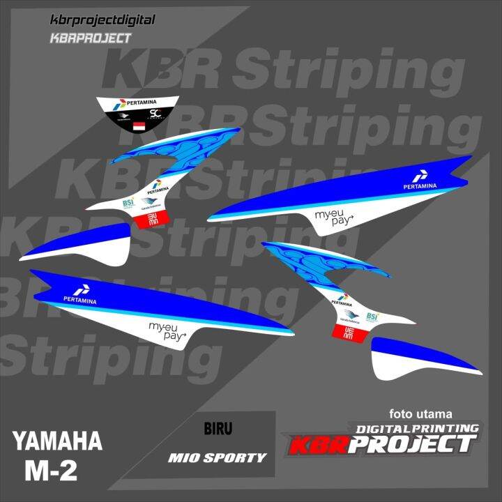MIO SPORTY striping MIO SPORTY motor YAMAHA motor sticker variasi ...