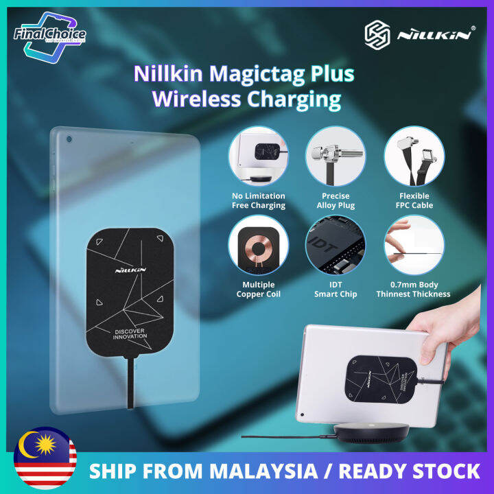 Nillkin Magic Tag Plus Wireless Charging Receiver 15W Wireless Charging ...