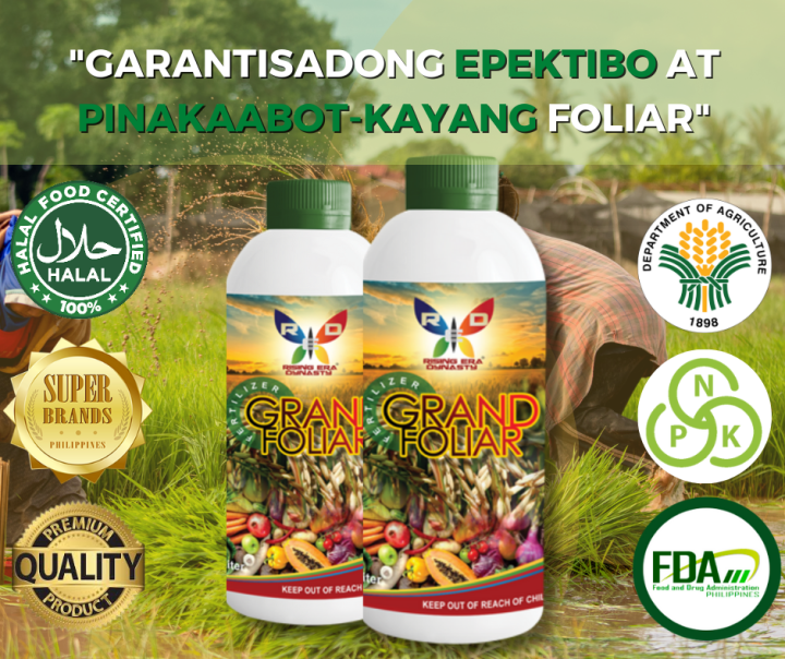 Grand Foliar (Organic Fertilzer, NPK 1Liter) | Lazada PH