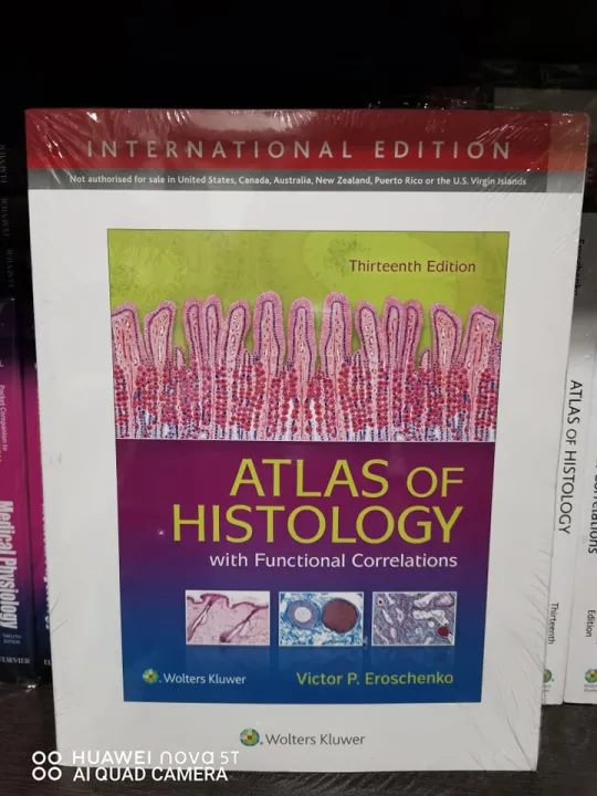 Atlas of Histology with Functional Correlations (IE) | Lazada PH