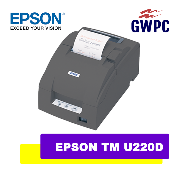 Epson TM-U220D POS Printer TMU 220D TMU 220 TM U220 | Lazada PH