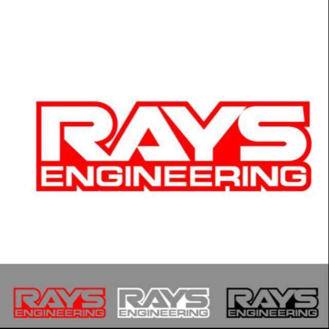 STIKER MOBIL RAYS ENGINEERING STICKER RAYS ENGINERING | Lazada Indonesia
