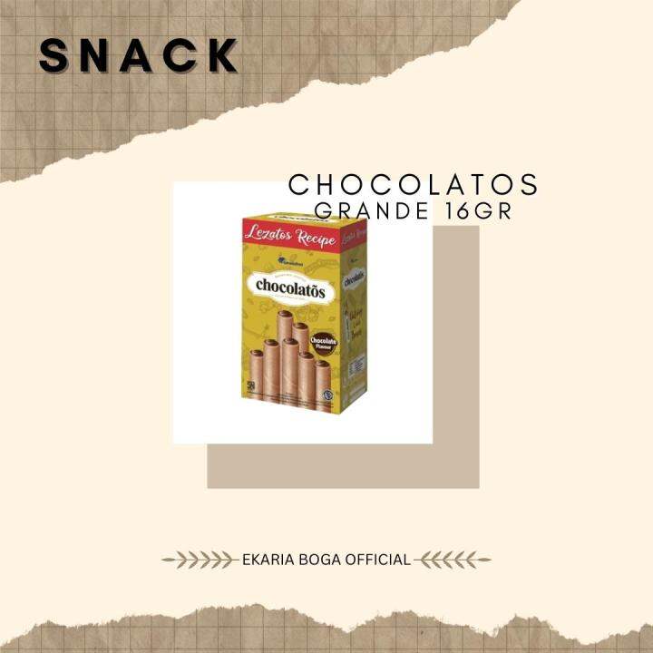 SNACK | CHOCOLATOS GRANDE 14GR | Lazada Indonesia