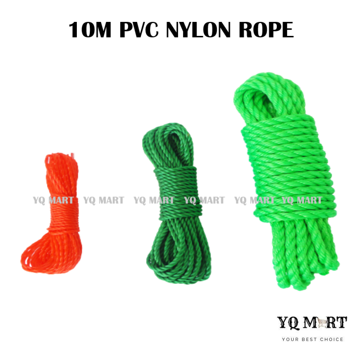 10M PVC Nylon Rope/ Multiple Size/ Clothing Rope | Lazada