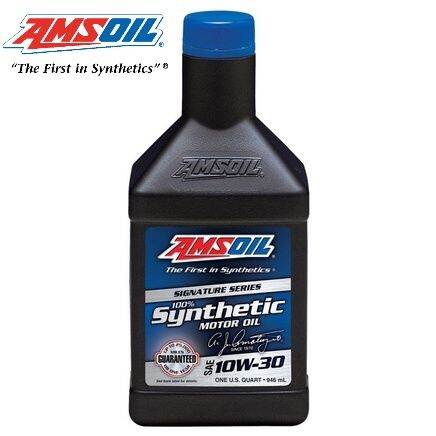 𝐌𝐀𝐃𝐄 𝐈𝐍 𝐔𝐒𝐀 ) Amsoil 100% Synthetic Signature Series 10W-30 Fully ...