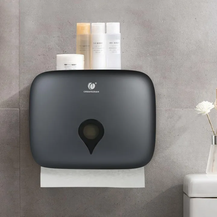 Chuangdian Wall Mounted C Fold Hand Towel Dispenser Waterproof Toilet
