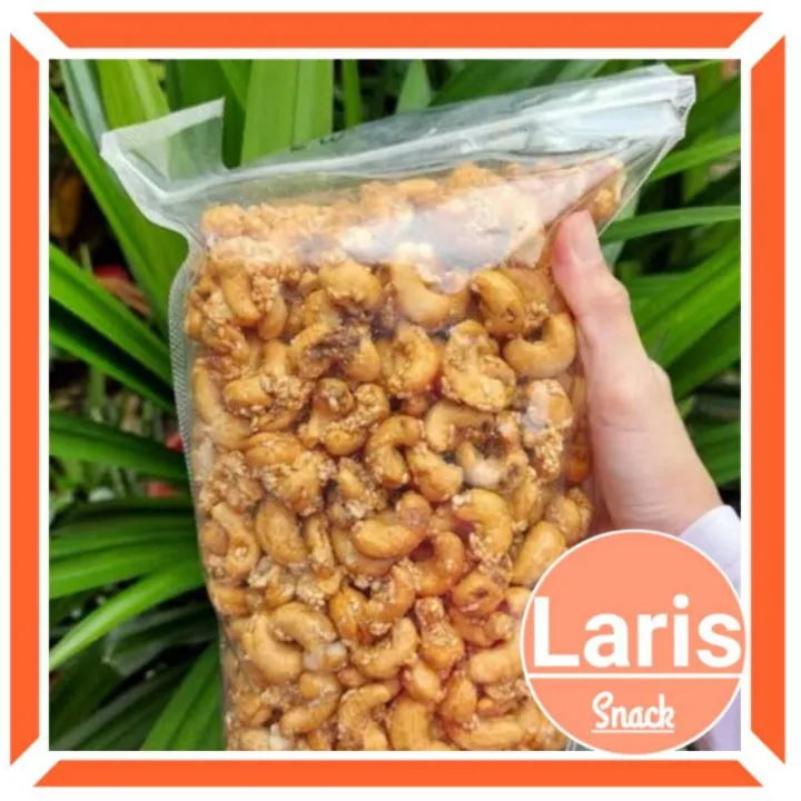 Kacang Mede Wijen Mete 1 Kg / Mente Rasa Super 4 Varian Rasa Wijen,Madu ...